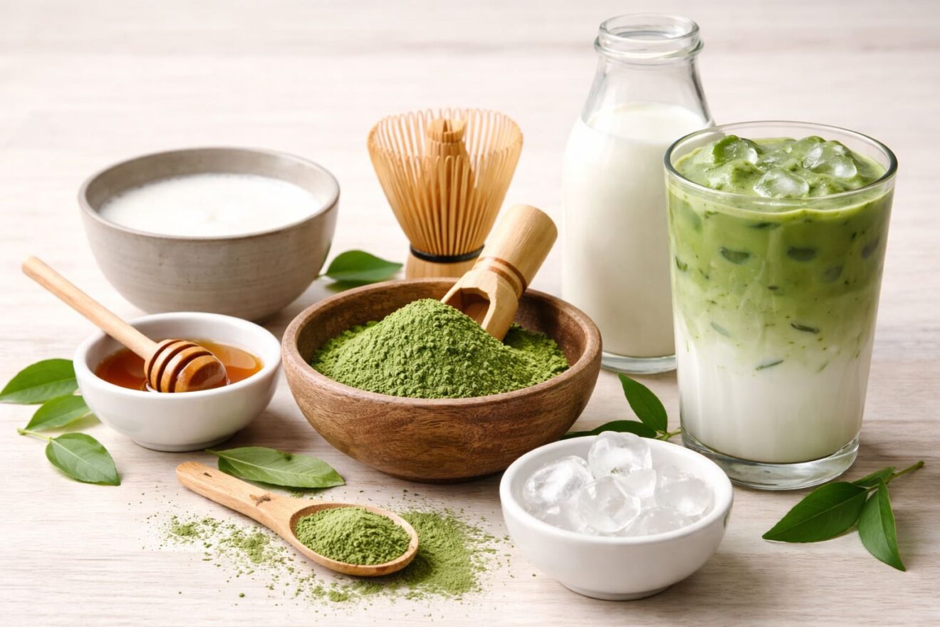 Cách pha Matcha Latte chuẩn vị quán ngon tại nhà - King Coffee